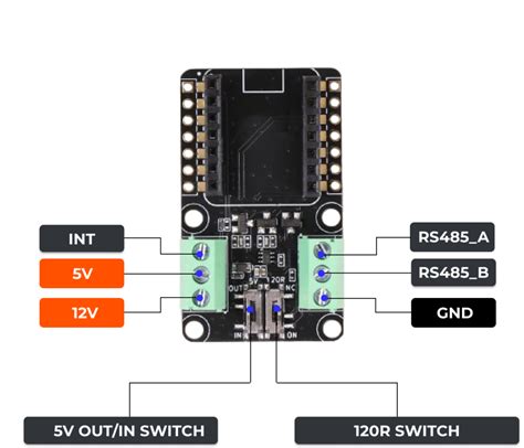 Meet Rs485 Breakout Board For Xiao Extending Industrial Communication Range Up To 1200m