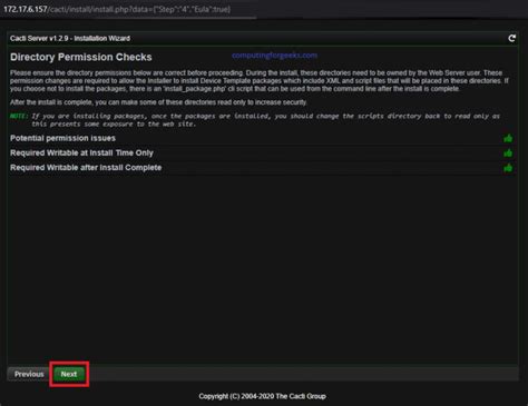 Install Cacti Monitoring Server On Debian 11 Debian 10 ComputingForGeeks