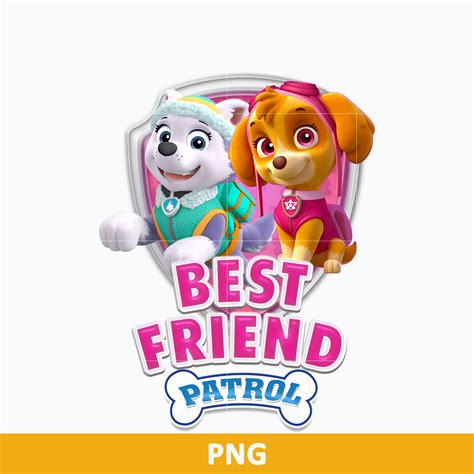 Best Friend Paw Patrol Png Paw Patrol Girl Png Skye Everes Inspire
