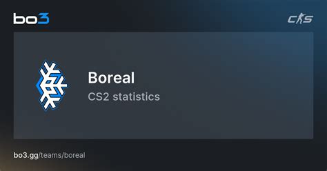 Boreal Cs2 Team Statistics And Roster