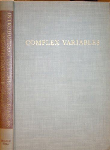 Introduction To Complex Variables And Applications By Ruel Vance