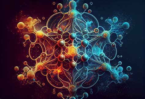 Science Molecule Model Structure Stock Illustration Illustration Of