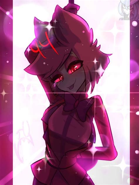 Alastor As Girl Fannart From Hazbin Hotel Female Alastor Name