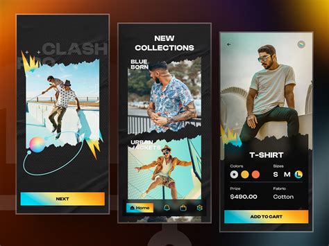 Fashion Mobile App Ui Kit On Behance