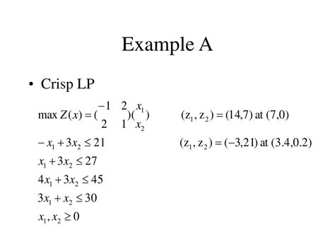 Ppt Fuzzy Linear Programming Powerpoint Presentation Free Download