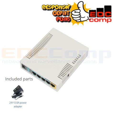 Jual Mikrotik RB951Ui 2HND MikroTik RouterBoard 951Ui 2HnD RB951Ui 2HnD Shopee Indonesia