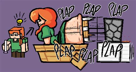 Rule 34 1girls Alex Minecraft Amysteriousmr Ass Ripple Ass Ripples Ass Waves Bottom Heavy