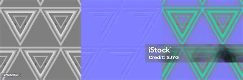 Seamless Tiled Texture Height Map Normal Map Rgb Mask Ao Map For