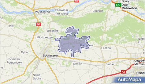 Gmina Kampinos Powiat Warszawski Zachodni Województwo Mazowieckie Na Mapie Targeo