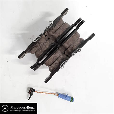 Genuine Mercedes Benz Brake Pads And Wear Sensor Rear C Class Glc