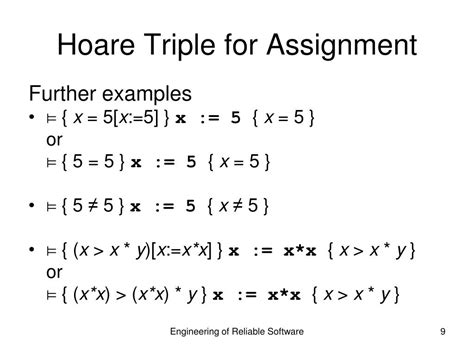 ppt hoare logic powerpoint presentation free download id 2481685