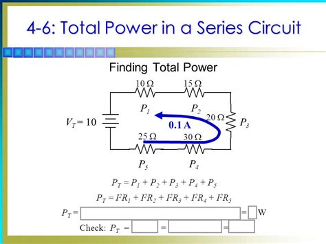 How To Calculate Power In Series And Parallel Circuit