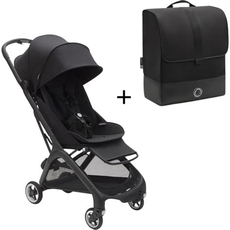 Buy Bugaboo Butterfly Stroller And Transport Case Black Bundle