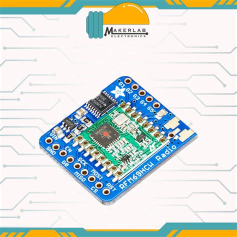 Adafruit Rfm69hcw Transceiver 433mhz Radio Breakout Lazada Ph