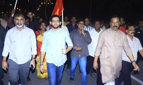 Illegal Inauguration Of Bridge Mumbai Police Book Aditya Thackeray