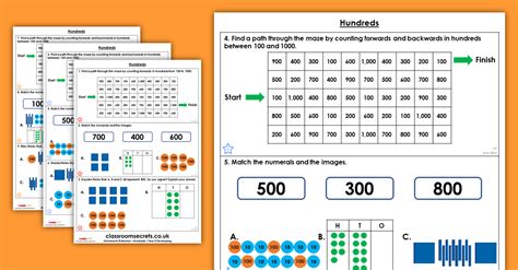 Free Hundreds Homework Extension Year 3 Place Value Classroom Secrets