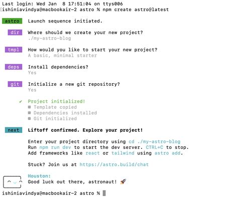 build an astro blog with headless cms