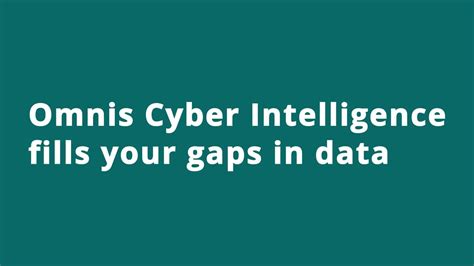 Use Network Data For Security With Netscout Omnis Cyber Intelligence