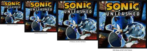 Sonic Unleashed Diy Brick Mosaic