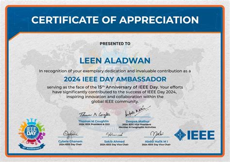 Leen Aladwan On Linkedin Ieeeday Leadership Innovation 11 Comments