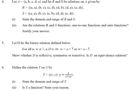 Solved Let A A B C D E And Let R And S Be Chegg Com