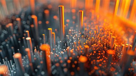 Complex Business Graph Present Statistic Infographic Design For