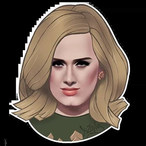 Adele Stickers — Whatsapp Stickers Pack