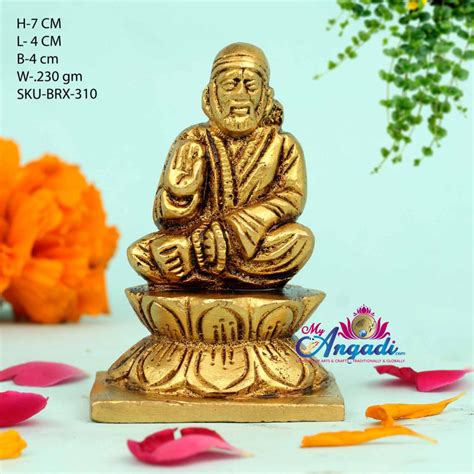 Sai Baba Brass Statue