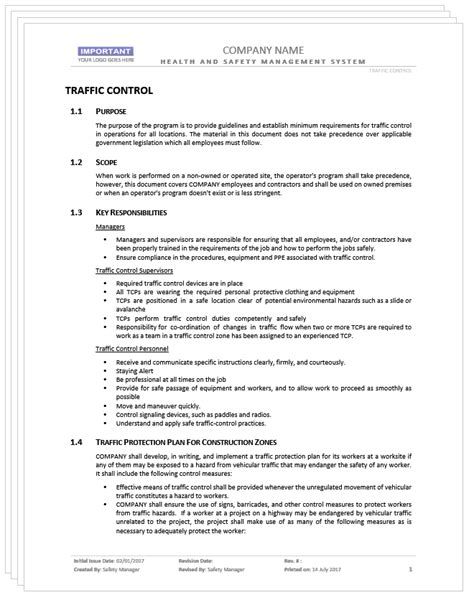 Traffic Control Safety2go