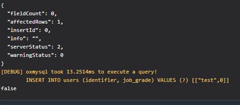 Free Oxmysql Asynchronous Mysql Wrapper Page 4 Fivem Releases
