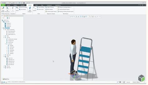 Did You Know That The Manikin User Interface In Creo 90 Has Been Enhanced Ptc Creo Tips