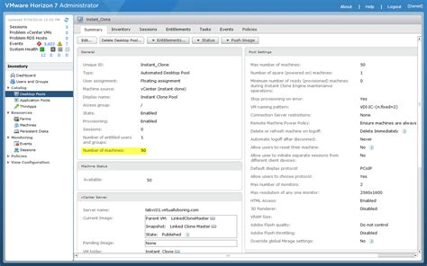 Vmware Horizon View 7 Instant Clone Desktop Pool Part 8 Virtually Boring