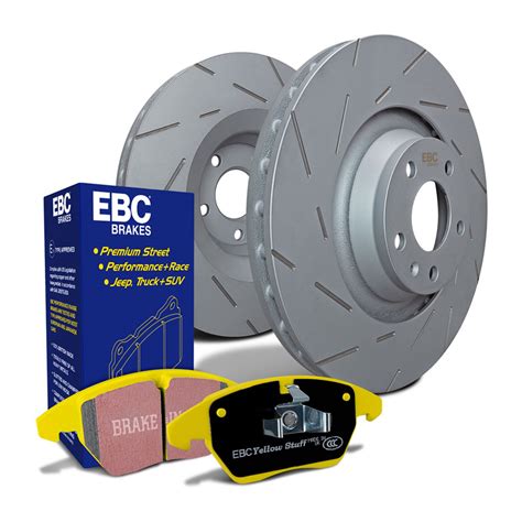Ebc Brakes S9kr1413 S9 Yellowstuff Brake Pad Set And Usr Sport