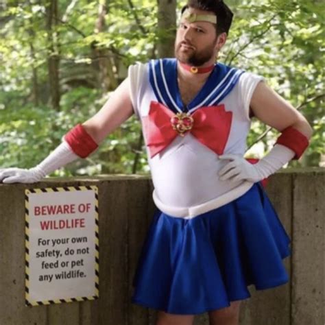 Sailor Moon Costume Guy