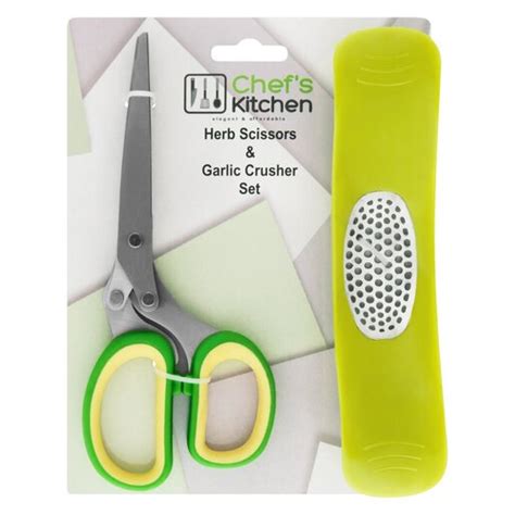 Chefs Kitchen Herb Scissors And Gar Crusher Smart Price Specials Pnp