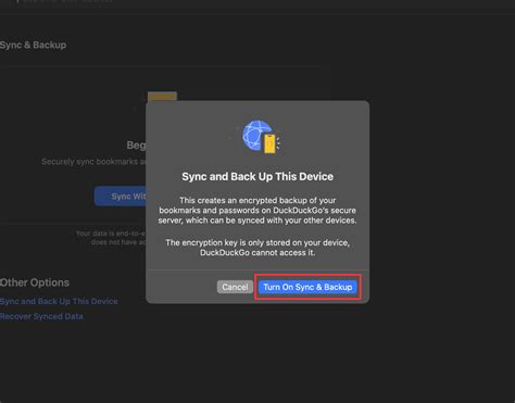 How To Backup And Sync DuckDuckGo Browser On Mac The Mac Observer