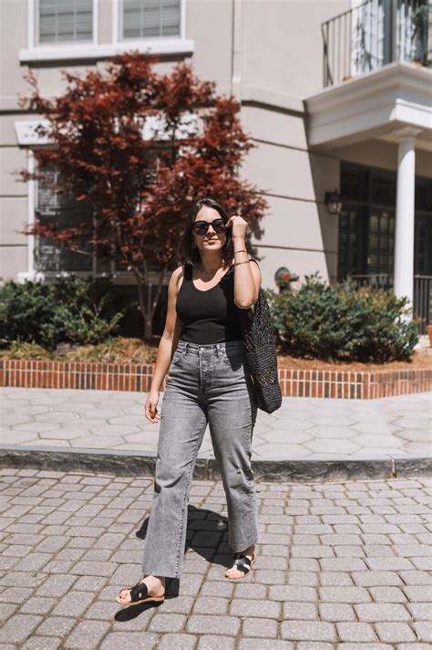 How To Wear Black Denim In The Summer