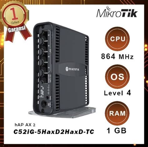 mikrotik wifi6 hap ax2 c52ig 5haxd2haxd tc hap ax 2 lazada indonesia