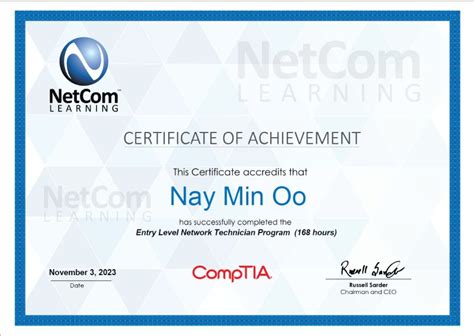 Nay Min Oo On Linkedin I Have A Certificate Of Netcom Learning Thank Nay Min Oo On Linkedin I Have A Certificate Of Netcom Learning Thank