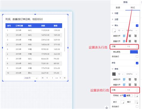 图表类控件 表格 《有数bi用户手册》