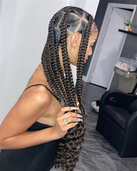 40 Stunning Jumbo Knotless Braids Hairstyle Of 2025 Fixthelife