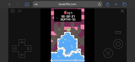 I Beat Celeste Pico 8 On An Iphone Wow 51 Deaths R Celestegame