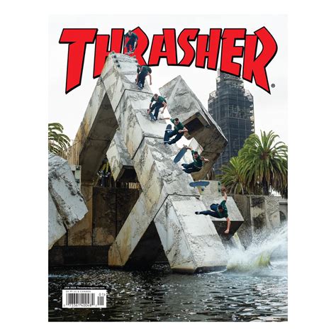 Thrasher Magazine January 2024 Issue Suboptimal Skateshop