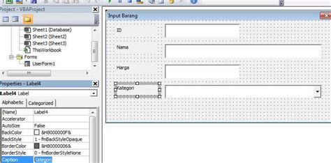 Cara Membuat Aplikasi Input Data Dengan Macro Excel