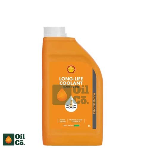 Shell Long Life Coolant Premixed Green 1l Oilcō Bangladesh