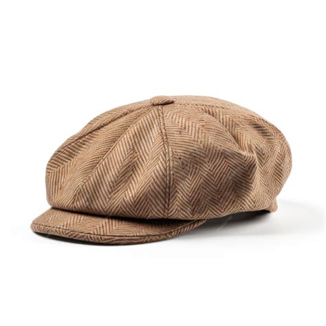 Premium Ai Image Flat Cap Isolated On White Background Generative Ai