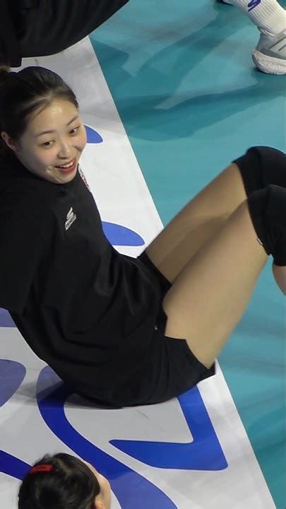 큐트 함박웃음이 떠나지 않는 정관장 박은진선수 스트레칭 팔로우뷰 Youtube