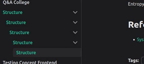 Bug Sidebar In Structure Content Issue Sibelius Zettelkasten GitHub