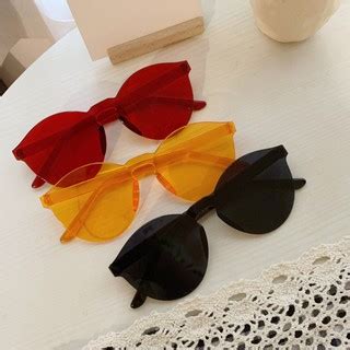 Jual Harga Murah Kacamata Transparan Port Frameless Tren Pasangan Kacamata Simple Kacamata