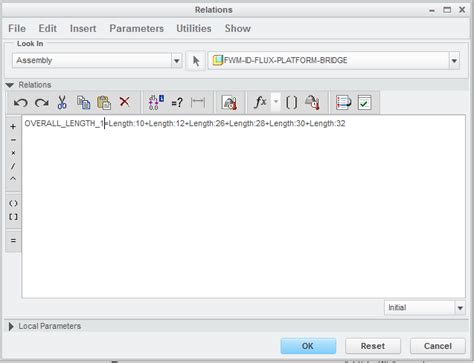 Solved Using Parameter From Part Through Assembly In Bom Ptc Community